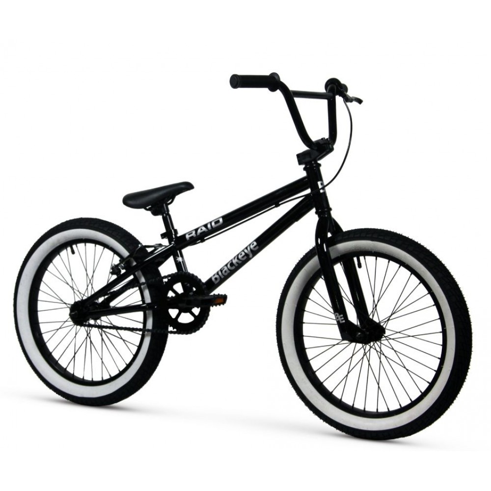 Blackeye 2022 Raid 20" Bike | Gloss Black | BMX Bible Australia