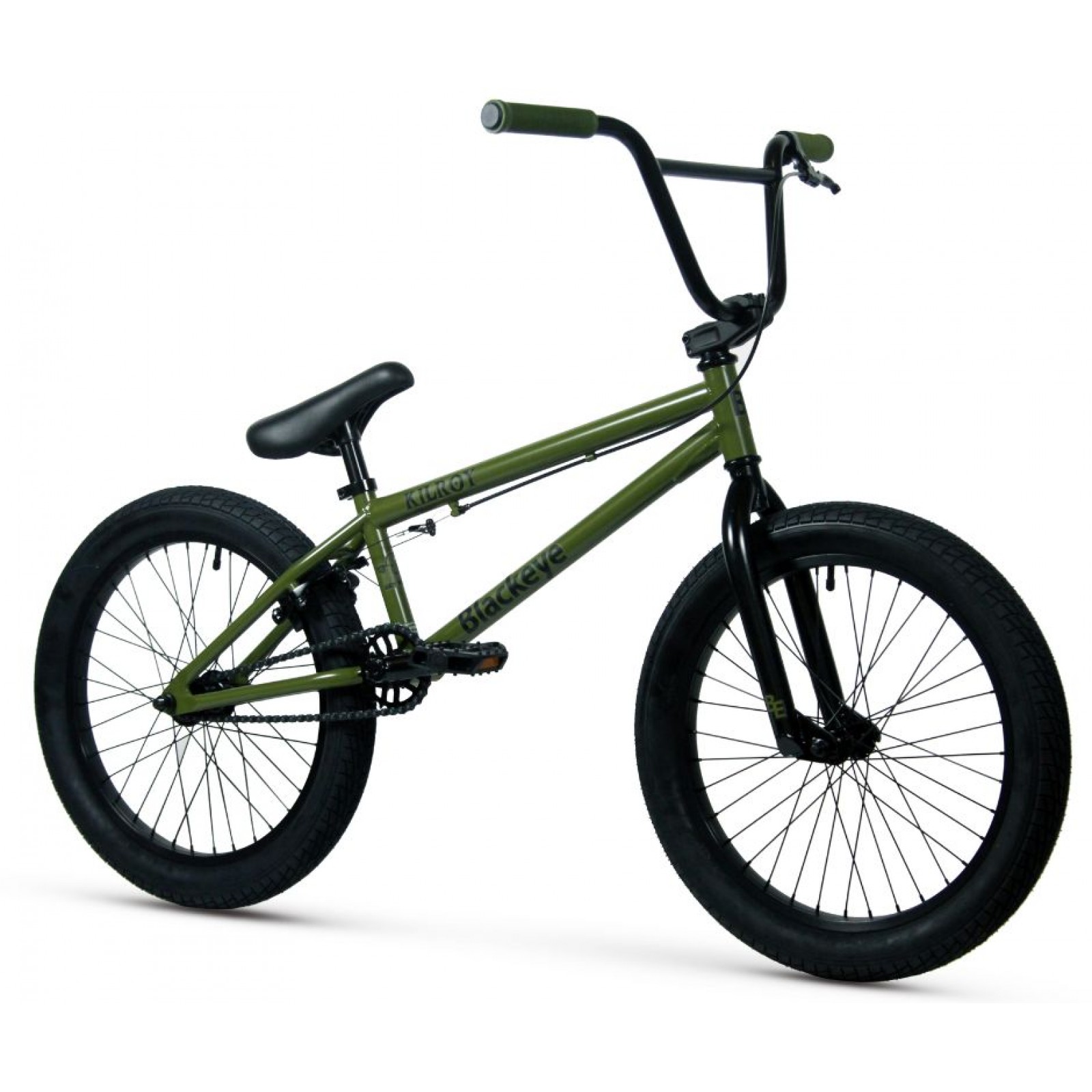 Blackeye 2022 Kilroy 20" Bike | Matte Olive | BMX Bible Australia