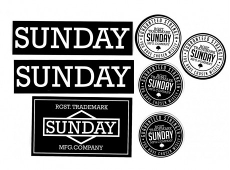 BMX Stickers & Decals | S & M Shield Head Tube Badge | BMX Bikes Australia