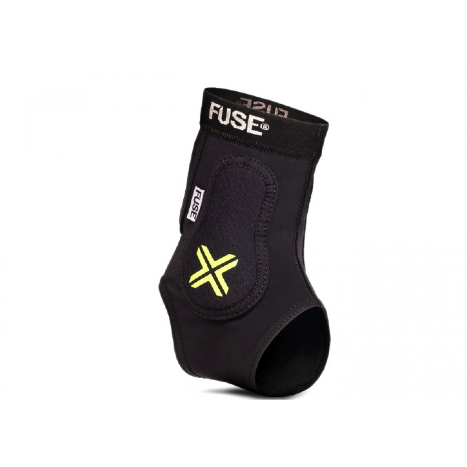 FUSE Omega Ankle Protectors | Black/Yellow | Small/Medium| BMX Bible ...