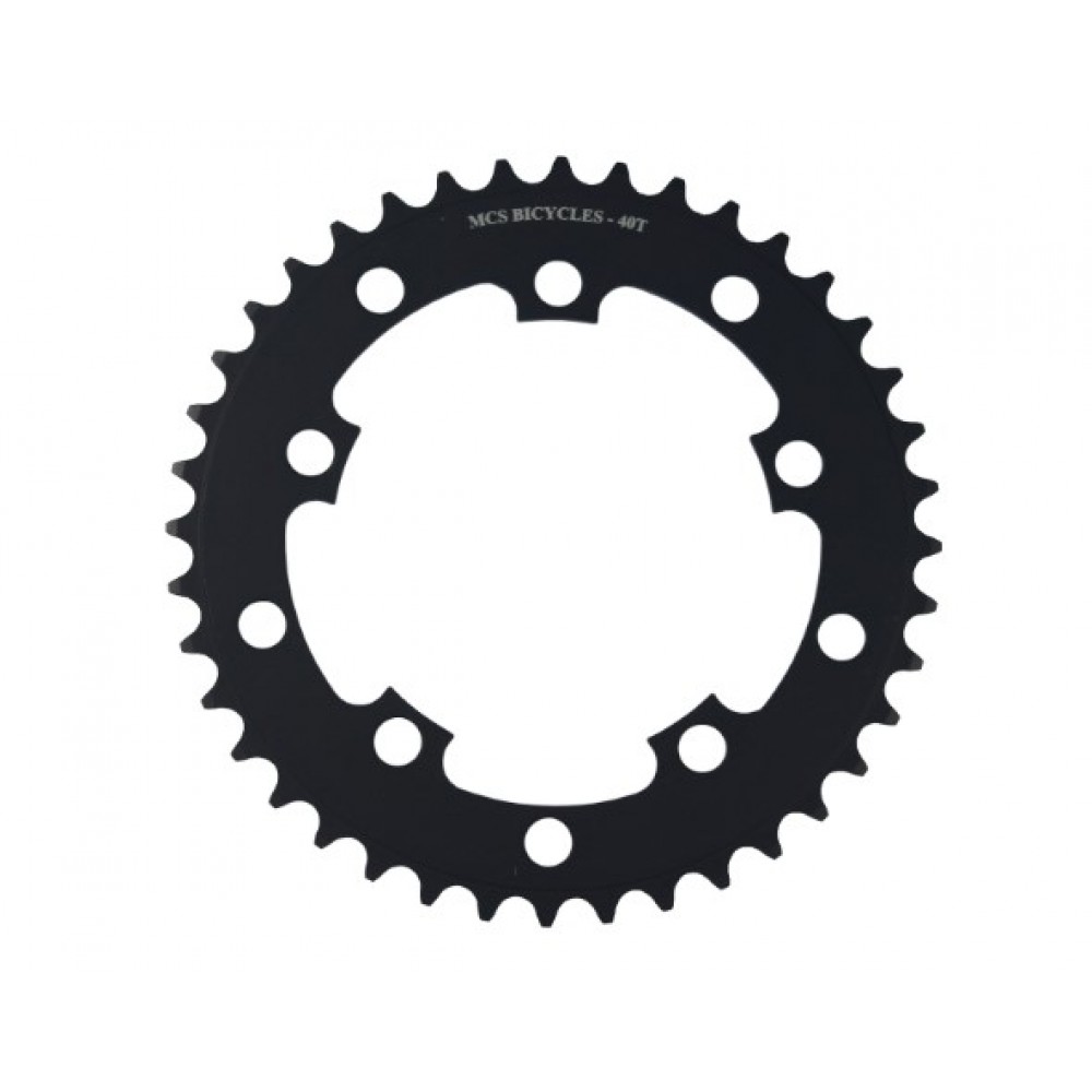 MCS | 5 Hole Chainring | 34T | Black | BMX Bible Australia