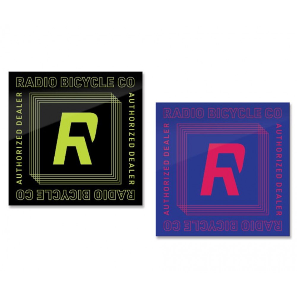 RADIO | Authorised Dealer Sticker 2 pack | BMX Bible Australia
