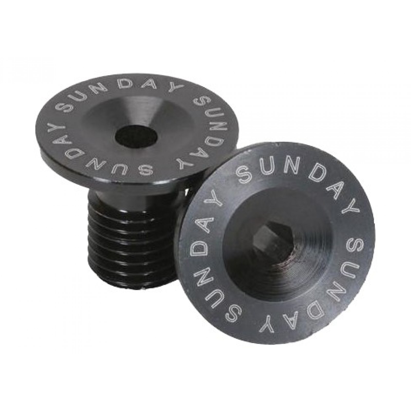 SUNDAY OEM Fork Preload Bolt | Black | BMX Bible Australia