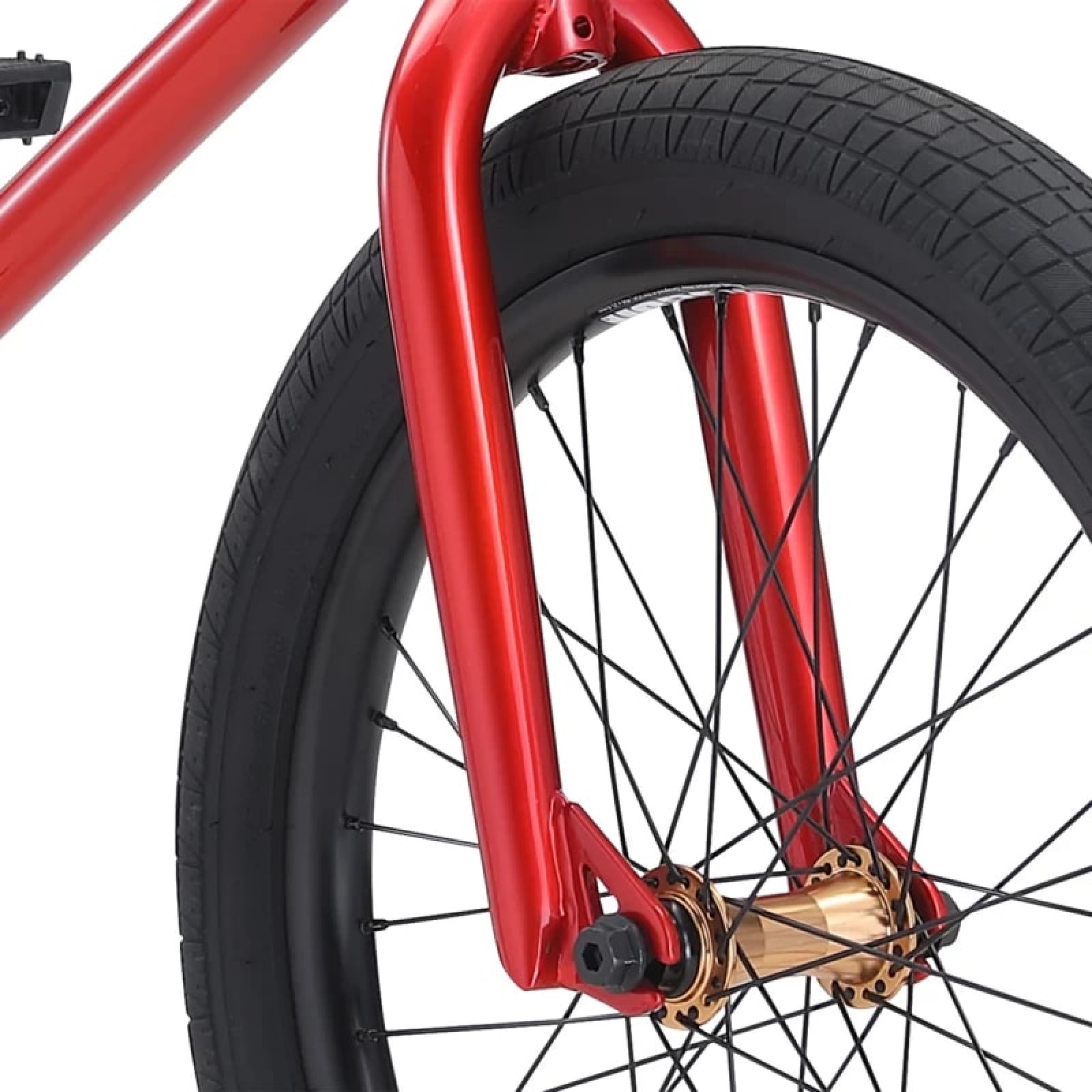 SE Bikes Gaudium 20" BMX Bike Freestyle Series - Red Fox | Go Easy Online