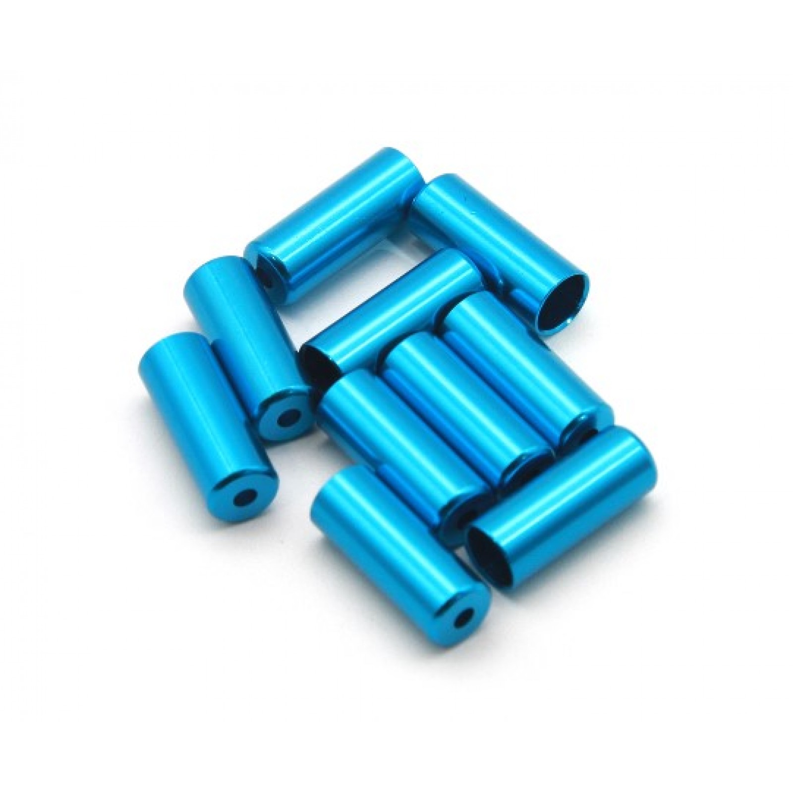 SALT | Inner Cable Ends Ferrules | Cyan | BMX Bible Australia