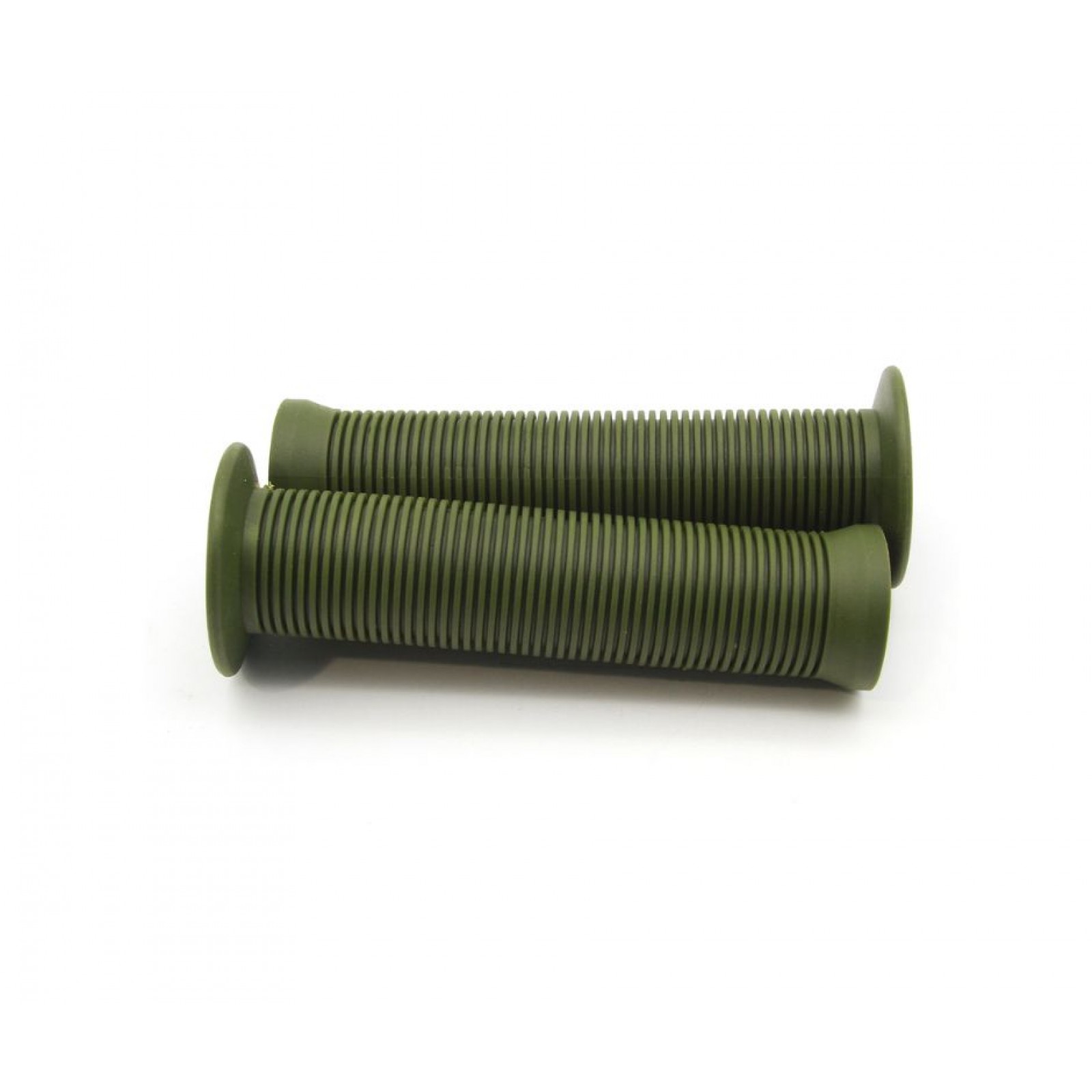 DRS | Junior Flange Grips | Olive | BMX Bible Australia
