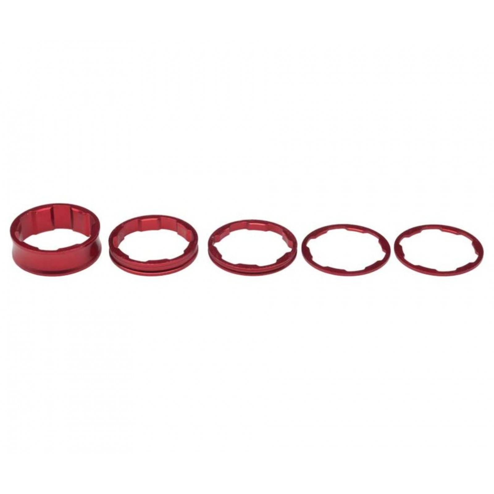 PROMAX | Headset Spacer Set 1" | Red | BMX Bible Australia