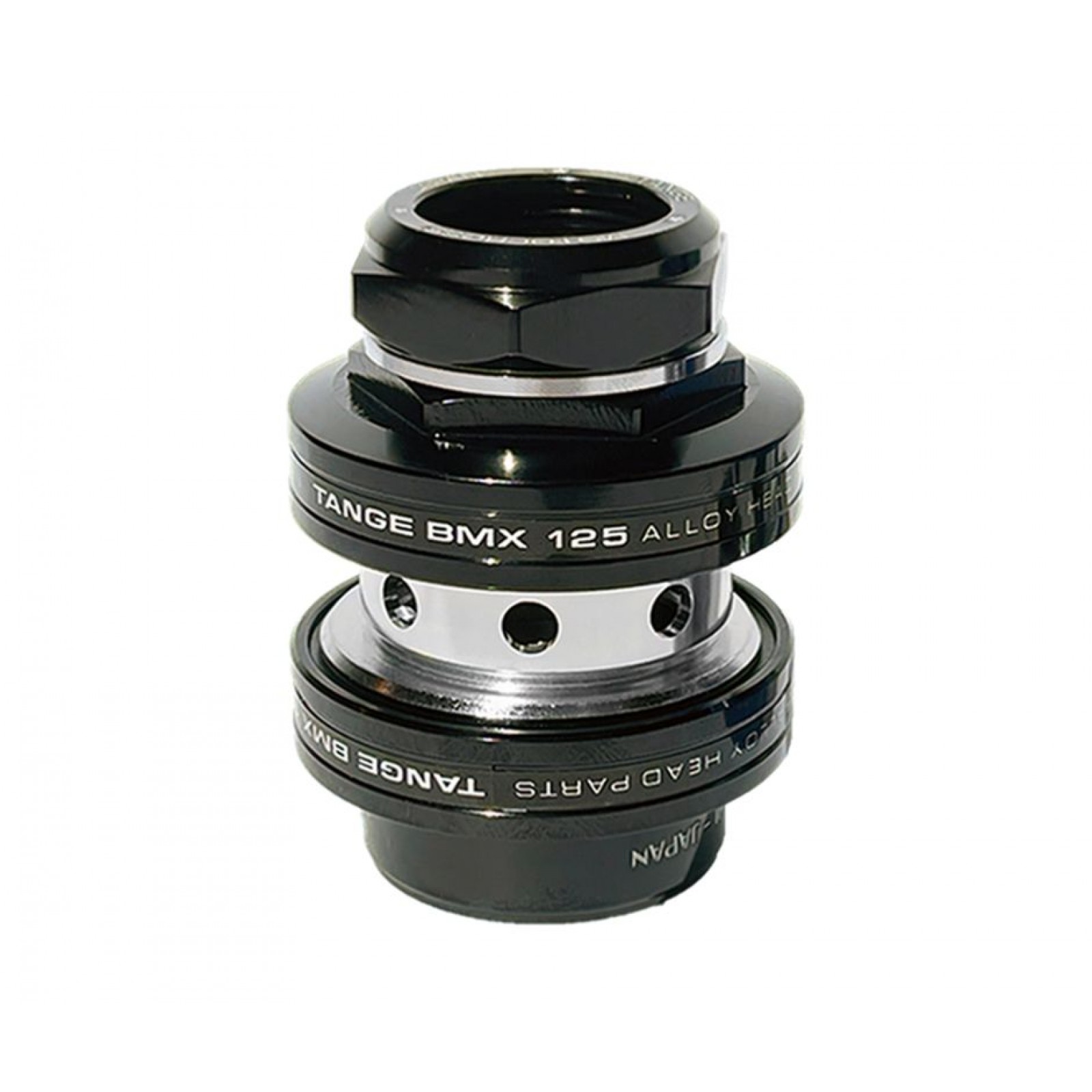 TANGE | MX-125 Anodised Press In Threaded Headset | Black | BMX Bible ...