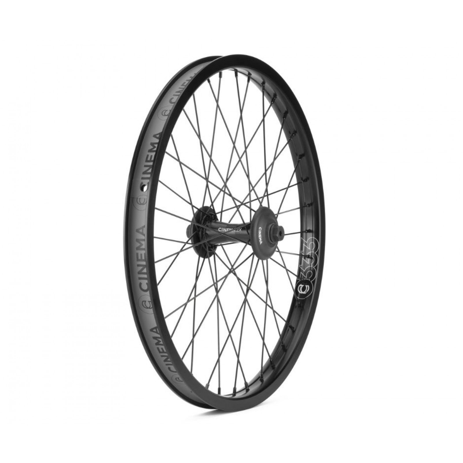CINEMA | 333 / ZX Front Wheel Female |Black | BMX Bible Australia