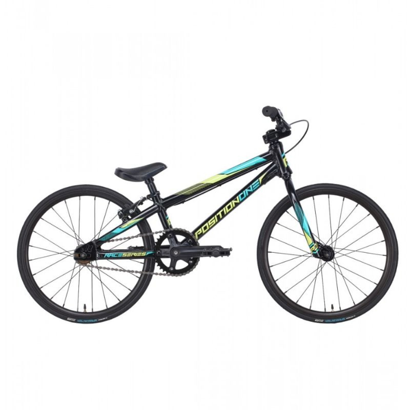 ChasePosition one 16.25"TT Micro Mini Complete Bike | Black/Neon/Teal ...